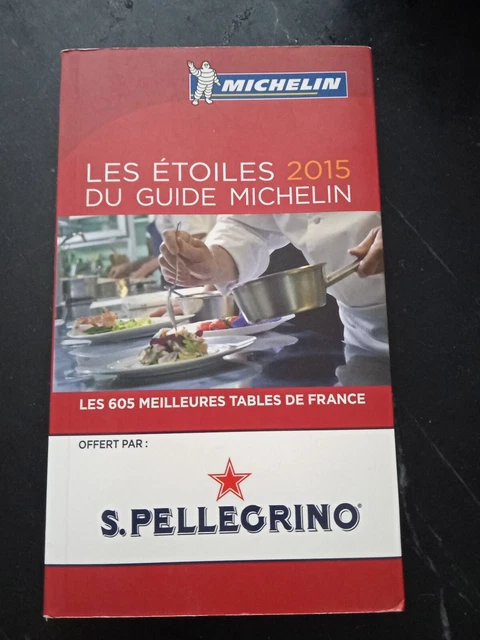 GUIDE MICHELIN 2015 Logo San.Pellegrino EUR 50,00 - PicClick FR