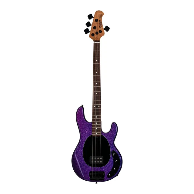 STERLING BY MUSIC Man SBMM StingRay RAY34 Sparkle, Purple Sparkle Bass ...