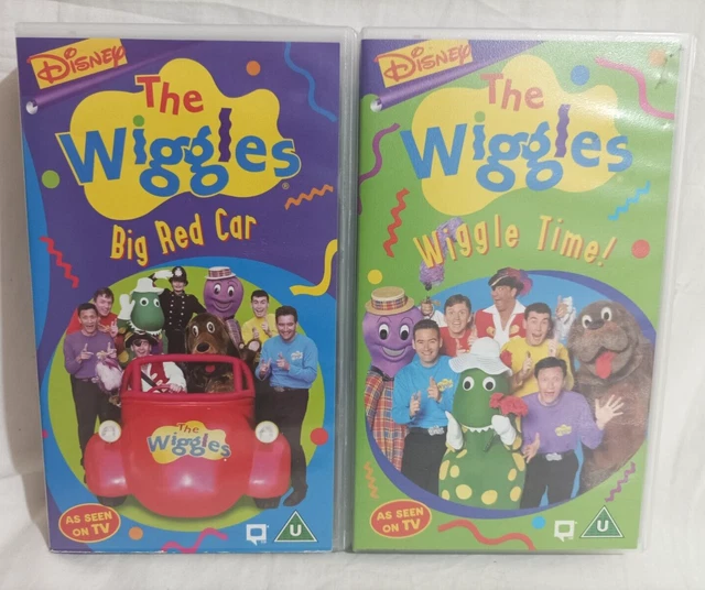 THE WIGGLES - Wiggle Time Big Red Car VHS Video PAL Disney £29.99 ...