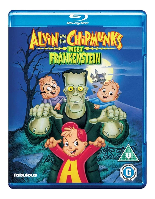 ALVIN AND THE Chipmunks Meet Frankenstein (Blu-ray) Janice Karman ...