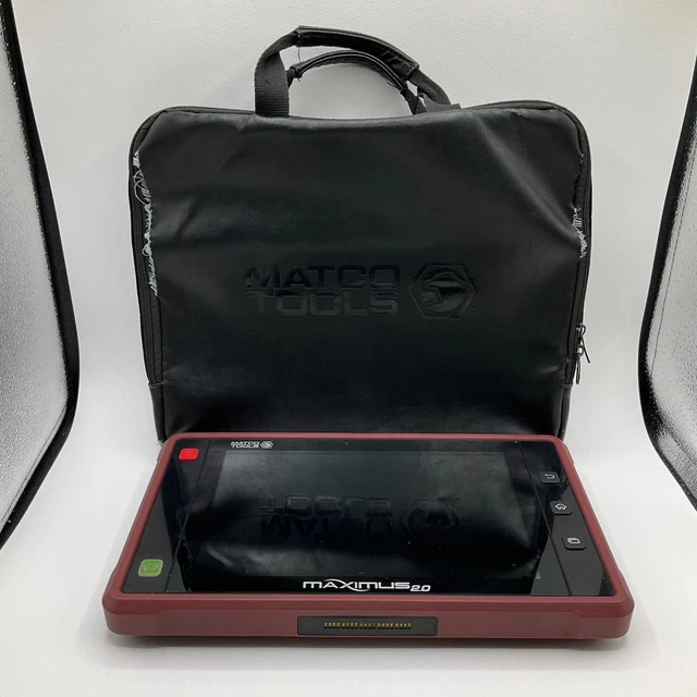 MATCO TOOLS MAXIMUS 2.0 Car Diagnostic Tablet with Case MDMAX2A EUR 914 ...