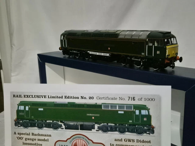 BACHMANN 32-753X GWR Green Class 57 57604 Pendennis Castle Rail ...