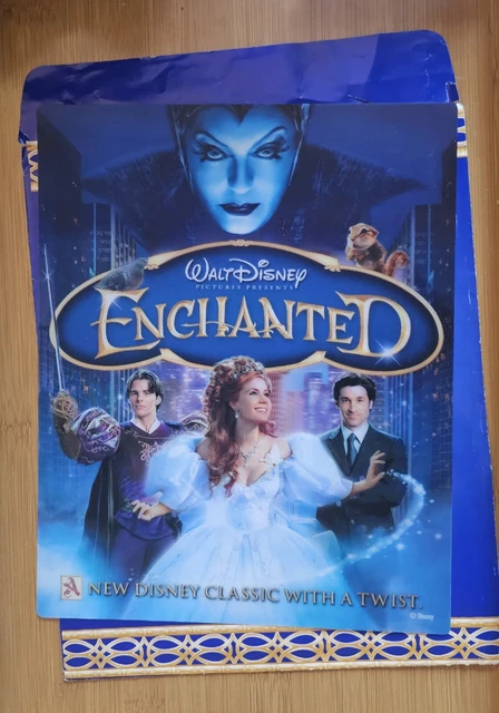 WALT DISNEY ENCHANTED Collectible Lenticular Picture £15.00 - PicClick UK