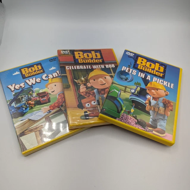 BOB THE BUILDER Kids DVD 3 Lot 2 New Sealed, 1 Opened $27.56 - PicClick CA