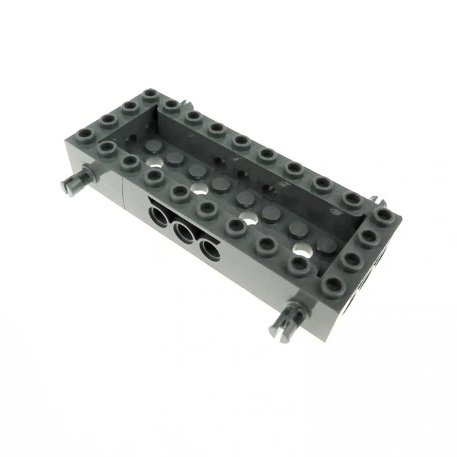1X LEGO CHASIS 4x10x1 Alt-Dunkel Gris Subestructura Chasis Placa ...