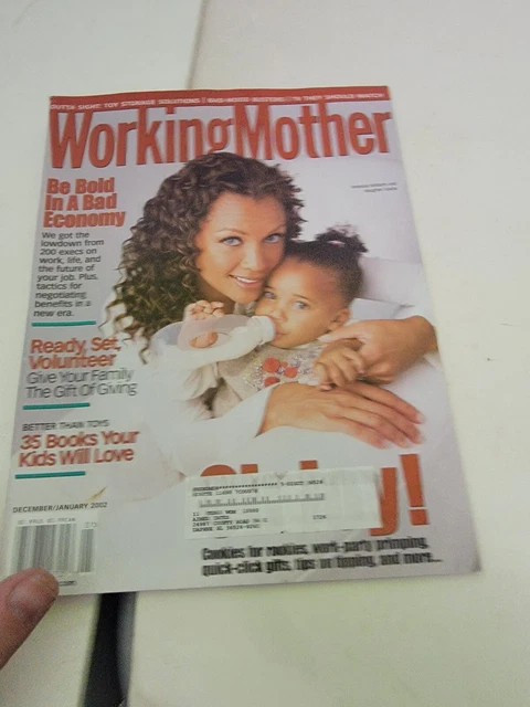 VINTAGE WORKING MOTHER Magazine 2000s Y2K Vanessa Williams £7.45 ...