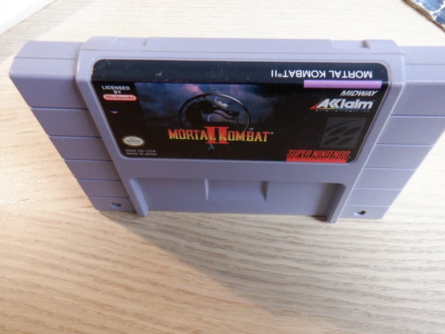 MORTAL KOMBAT II [2] (Super Nintendo SNES) [Complete in Box CIB] $56.95 - PicClick CA