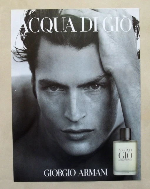 B093-ADVERTISING PUBBLICITÀ-1999 - ACQUA DI GIO - GIORGIO ARMANI ...