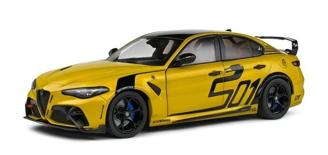 SOLIDO - ALFA ROMEO Giulia GTA Nagemaakt 2022 Giallo - 1/18 ...