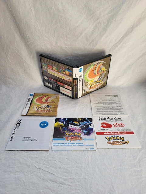 POKÉMON: HEARTGOLD VERSION, Nintendo DS, Box & Manual Only, Authentic ...