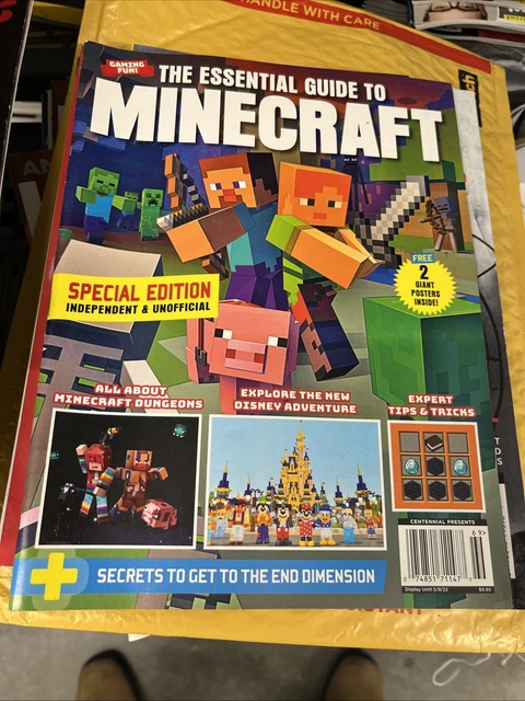 ESSENTIAL GUIDE TO MINECRAFT magazine 2021_TWO POSTERS INSIDE. T-517 $7 ...