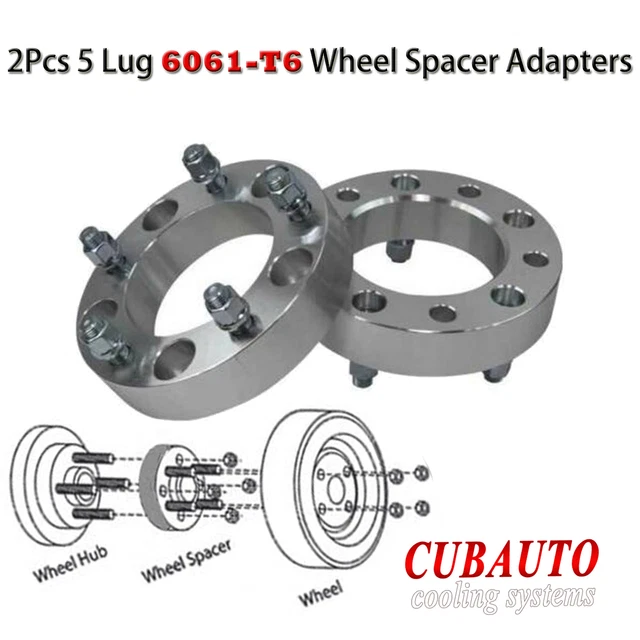 2PCS WHEEL SPACERS For Toyota LandCruiser 100 105 200/205 70/76/78/79 ...