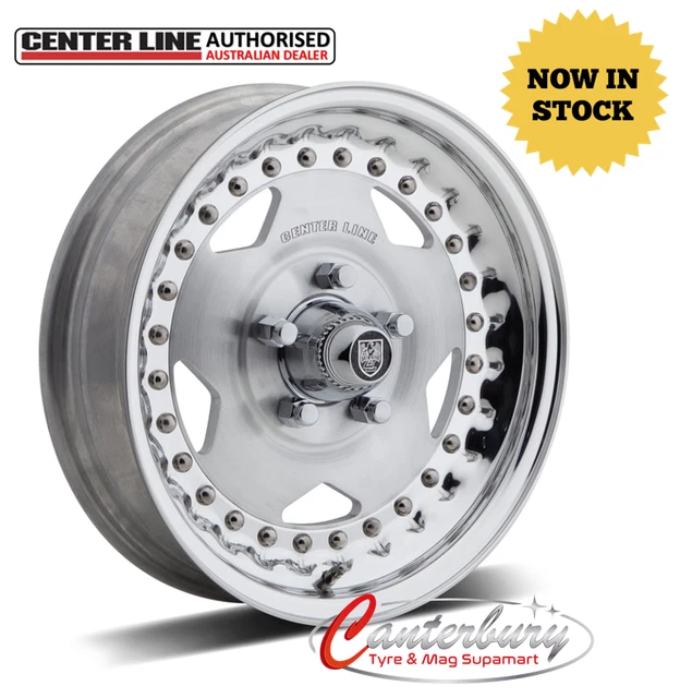 CENTERLINE 15& CONVO PRO Wheels in Size 15x4 Ford Falcon Valiant ...