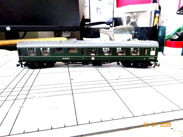 TRIX TRANS-PENNINE BUFFET 1St Br Dmu Green Ne59781 £18.50 - PicClick UK