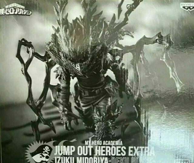MY HERO ACADEMIA Jump Out Heroes Extra Izuku Midoriya DEKU BLACK ...
