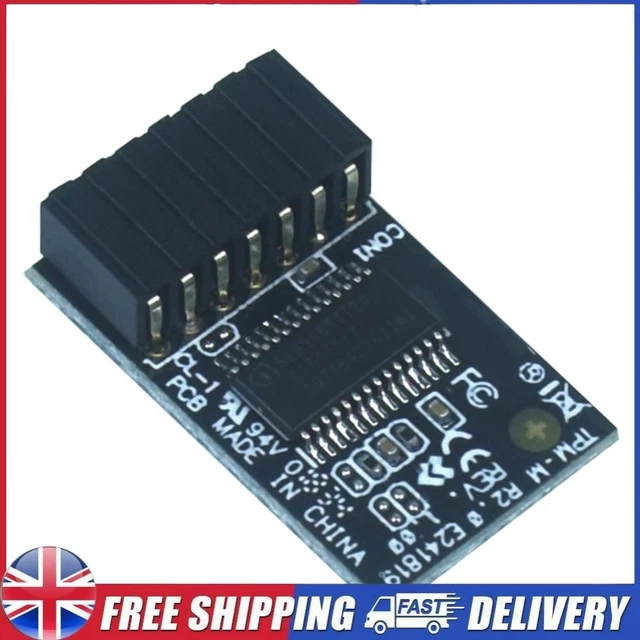 FOR ASUS TPM-M R2.0 TPM Module LPC Trusted Platform Module for Asus ...