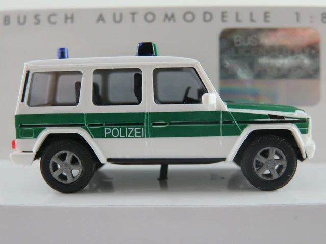 BUSCH 51416 MERCEDES-BENZ G-Klasse (1990) "Bundesgrenzschutz" 1:87/H0 ...