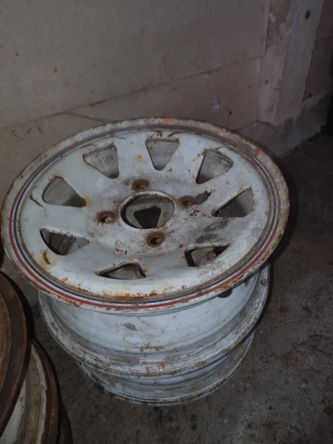 4X100 RIMS MINI Classic England Weller Car Old Wheel £38.00 - PicClick UK