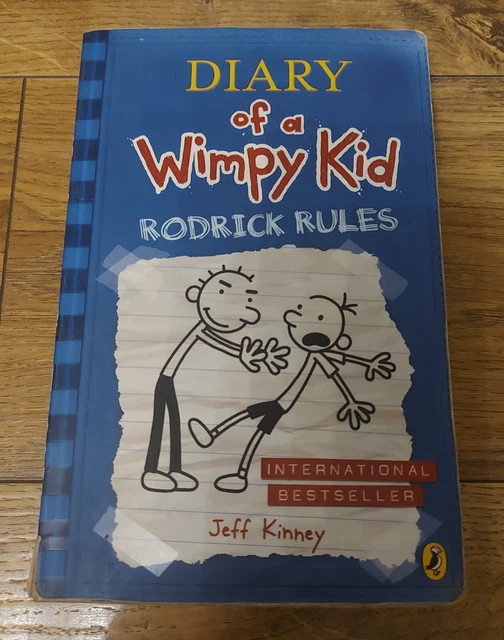 DIARY OF A Wimpy Kid: Rodrick Rules (Book 2) by Jeff Kinney (Paperback ...