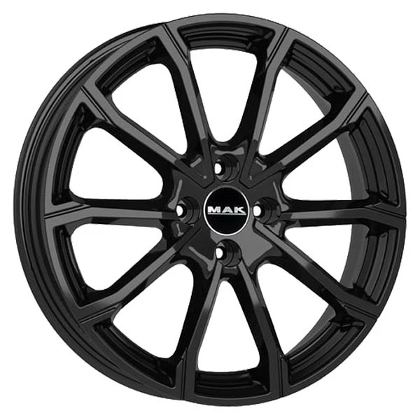 JANTES ROUES MAK Davinci Pour Ford Fiesta St 6.5X16 4X108 Gloss Black ...