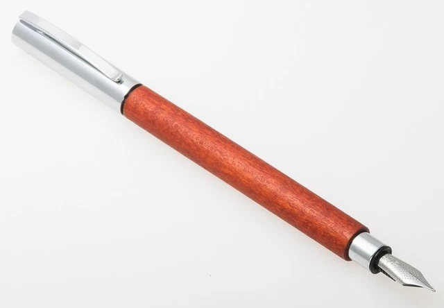 FABER-CASTELL FOUNTAIN PEN Paired Pear Wood Product Number F23-211 $390 ...