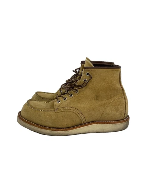 RED WING 6INCH Classic Moc Toe/Lace-Up Boots/26Cm/Beg/Suede/8833 3510 £469.62 - PicClick UK