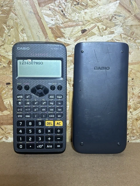 CASIO FX-83GTX CLASSWIZ Scientific Calculator Black Tested Working ...