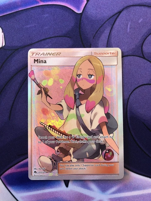 POKÉMON TCG MINA Sun & Moon - Lost Thunder 211/214 Holo Full Art EUR 32 ...