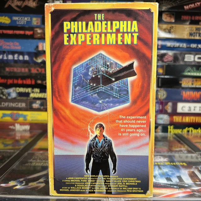 THE PHILADELPHIA EXPERIMENT 1984 VHS Tested Michael Pare Sci-Fi Time ...