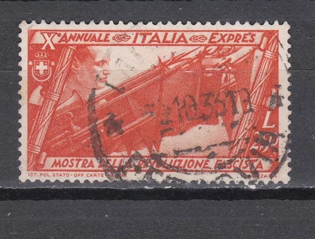 FRANCOBOLLI REGNO ITALIA 1932 Marcia su Roma ESPRESSO 2,50 Lire SASE18 ... FRANCOBOLLI REGNO ITALIA 1932 Marcia su Roma ESPRESSO 2,50 Lire SASE18 ...