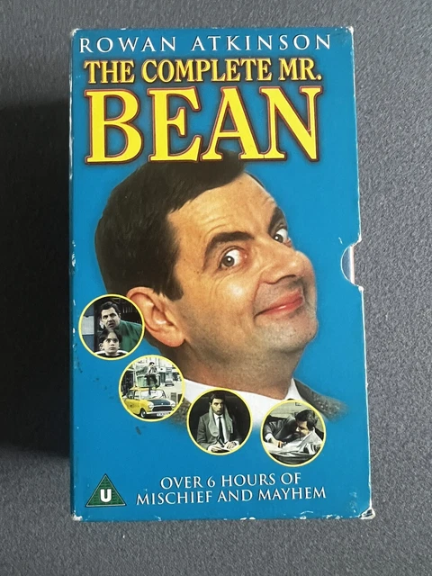 THE COMPLETE MR BEAN VHS Collection Volumes 1 + 2 Boxset (RARE) 90s ...