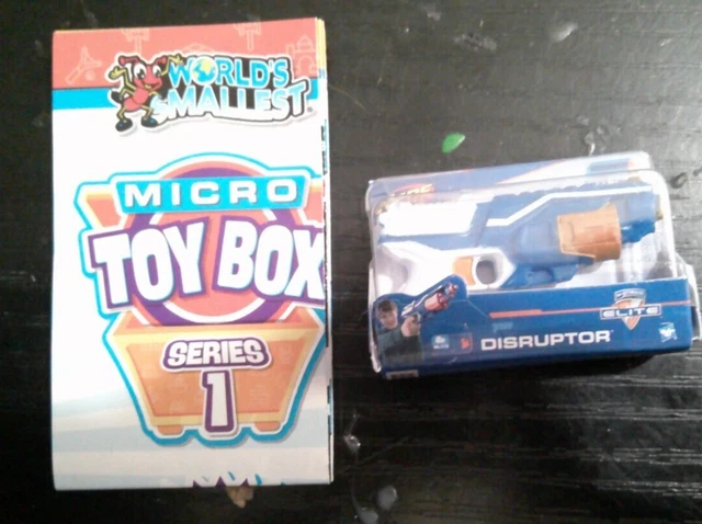 NEW WORLDS SMALLEST micro toy box series 1 disruptor dart gun $12.00 ...