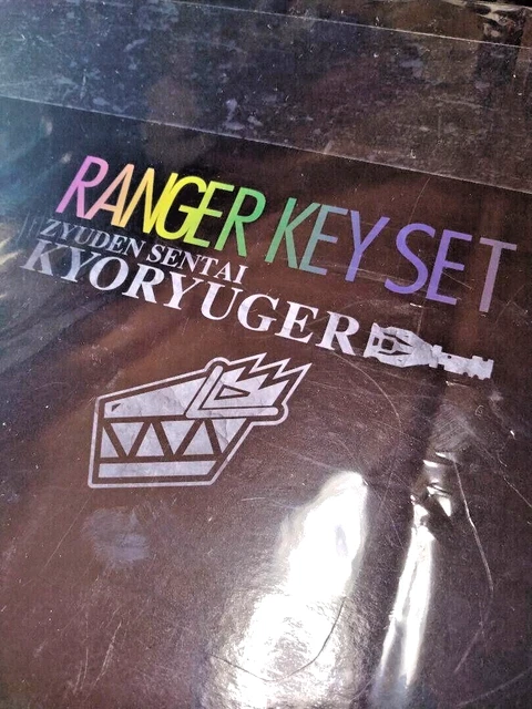 BANDAI POWER RANGERS Dino Charge Gokaiger Kyoryuger Ranger Key Set ...