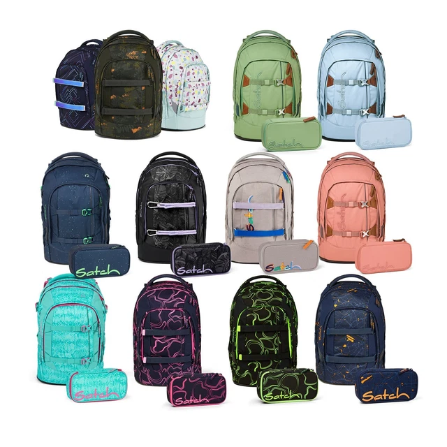 SATCH PACK SCHULRUCKSACK Jungen Mädchen neue Kollektion 2tlg. Set BTS ...