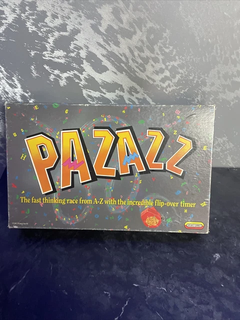PAZAZZ BOARD GAME By Spears Games 1992 Vintage Complete & Good ...