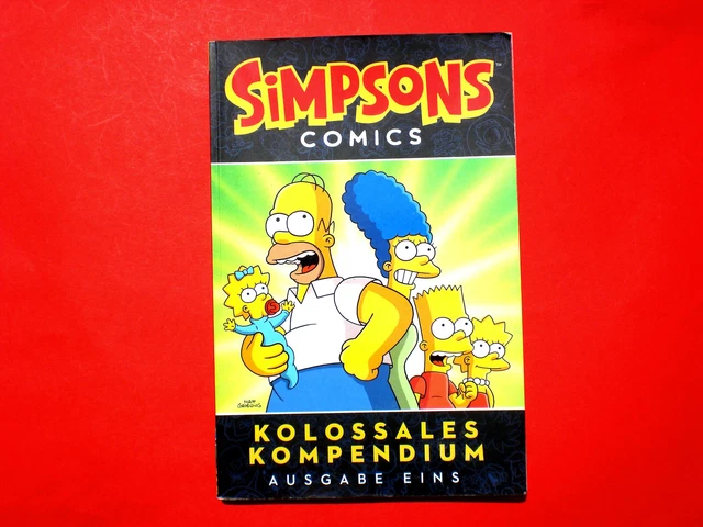 SIMPSONS PANINI COMICS Edition ONE COLOSSAL COMPENDIUM £4.28 - PicClick UK