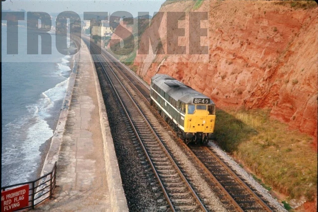 35MM SLIDE BR British Railways Diesel Loco Class 30 D5824 Dawlish 1972 Original £4.39 - PicClick UK