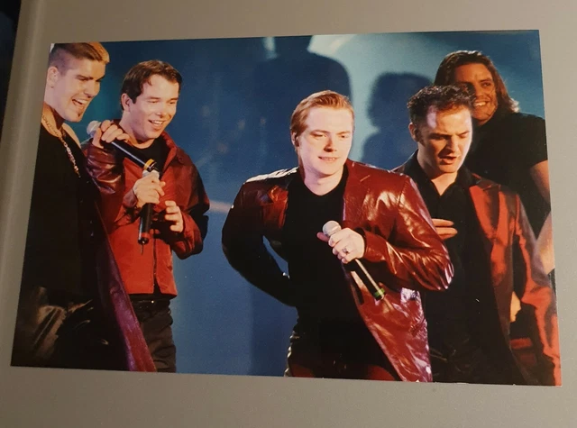 BOYZONE OFFICIAL TOUR Photo 12 x 8 Ronan Keating Stephen Gately (21) £4 ...