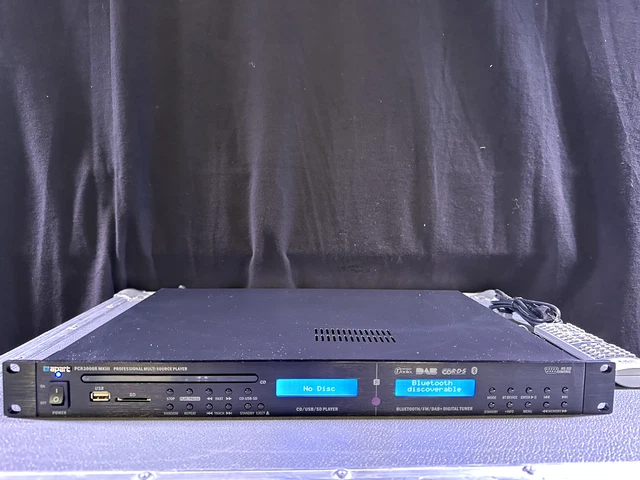 APART AUDIO PCR3000R MKIII Pro CD+SD+USB +BT Player +Tuner DAB+FM EUR ...