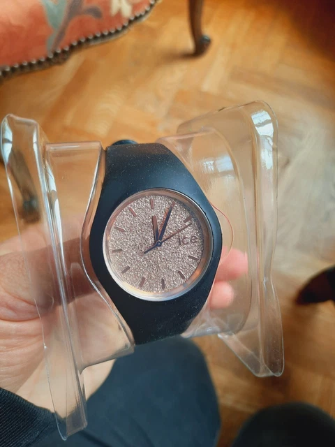 MONTRE ICE WATCH Noire Rose Gold EUR 40,00 - PicClick FR