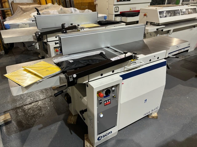 NEW SCM NOVA fs410 Planer, thicknesser, P3 Version, Xylent Cutter, £ ...