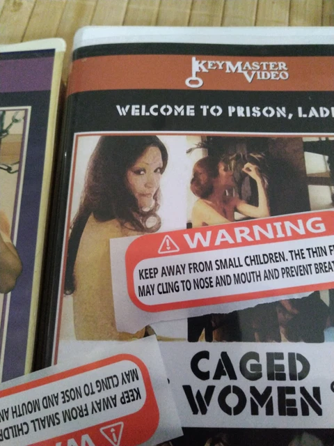 BARBED WIRE DOLLS VHS Keymaster Issue Jess Franco Cult Movie Plus Bonus ...
