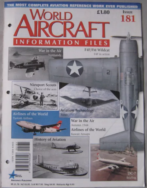 WORLD AIRCRAFT INFORMATION Files Issue 181 Douglas DC-7 poster £6.99 ... WORLD AIRCRAFT INFORMATION Files Issue 181 Douglas DC-7 poster £6.99 ...