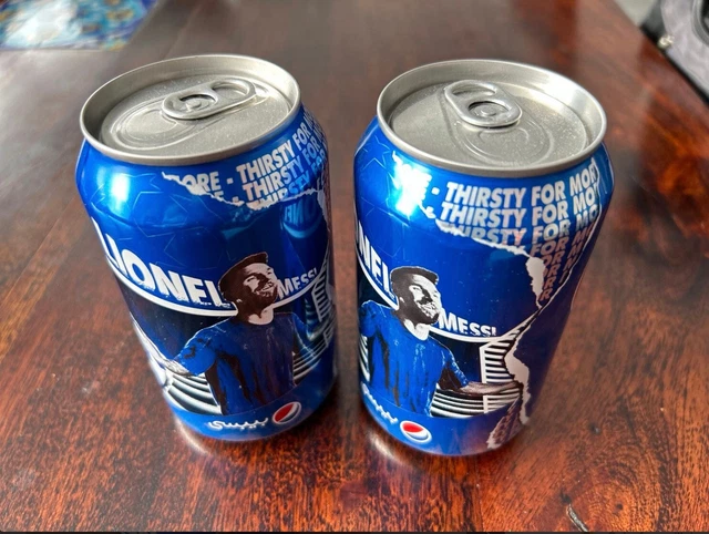 LIONEL MESSI PEPSI Cola Sammler Dose aus Katar (Doha) EUR 15,00 ...