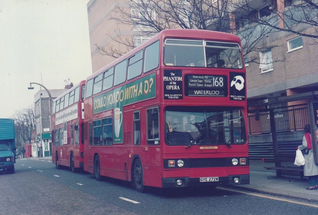 LONDON BUS PHOTO - T272 (CF) route 168 £0.50 - PicClick UK