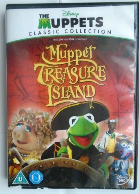 MUPPET TREASURE ISLAND DVD 2006 Tim Curry Henson Walt Disney Family ...