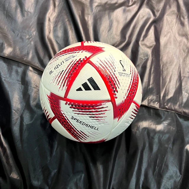 ADIDAS AL RIHLA Match Ball for FIFA World Cup Qatar 2022 (WHITE-RED) £ ...