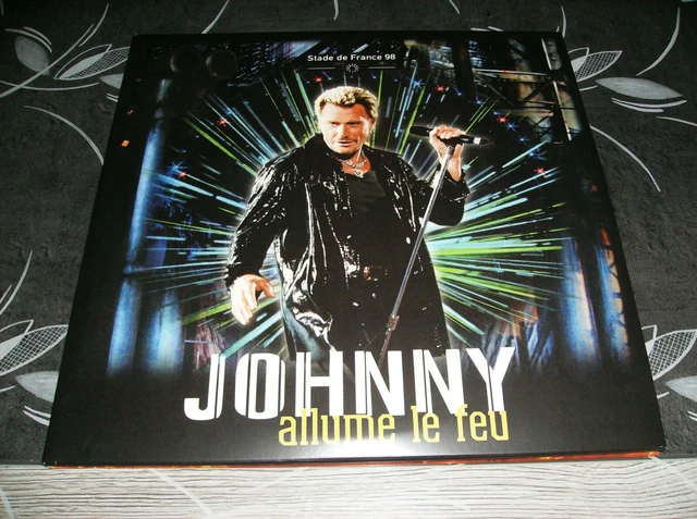 LP JOHNNY HALLYDAY stade de france allumer le feu réédition 2022 EUR 70 ...