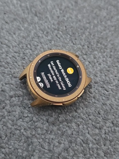 SAMSUNG GALAXY WATCH 42mm Case SM-R810 Rose Gold *read Description* 1F ...