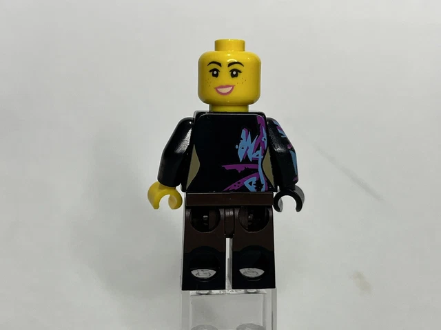 THE LEGO MOVIE 2 "Lucy Wyldstyle" (Quiver, Scarf, Goggles, Angry/Smile ...